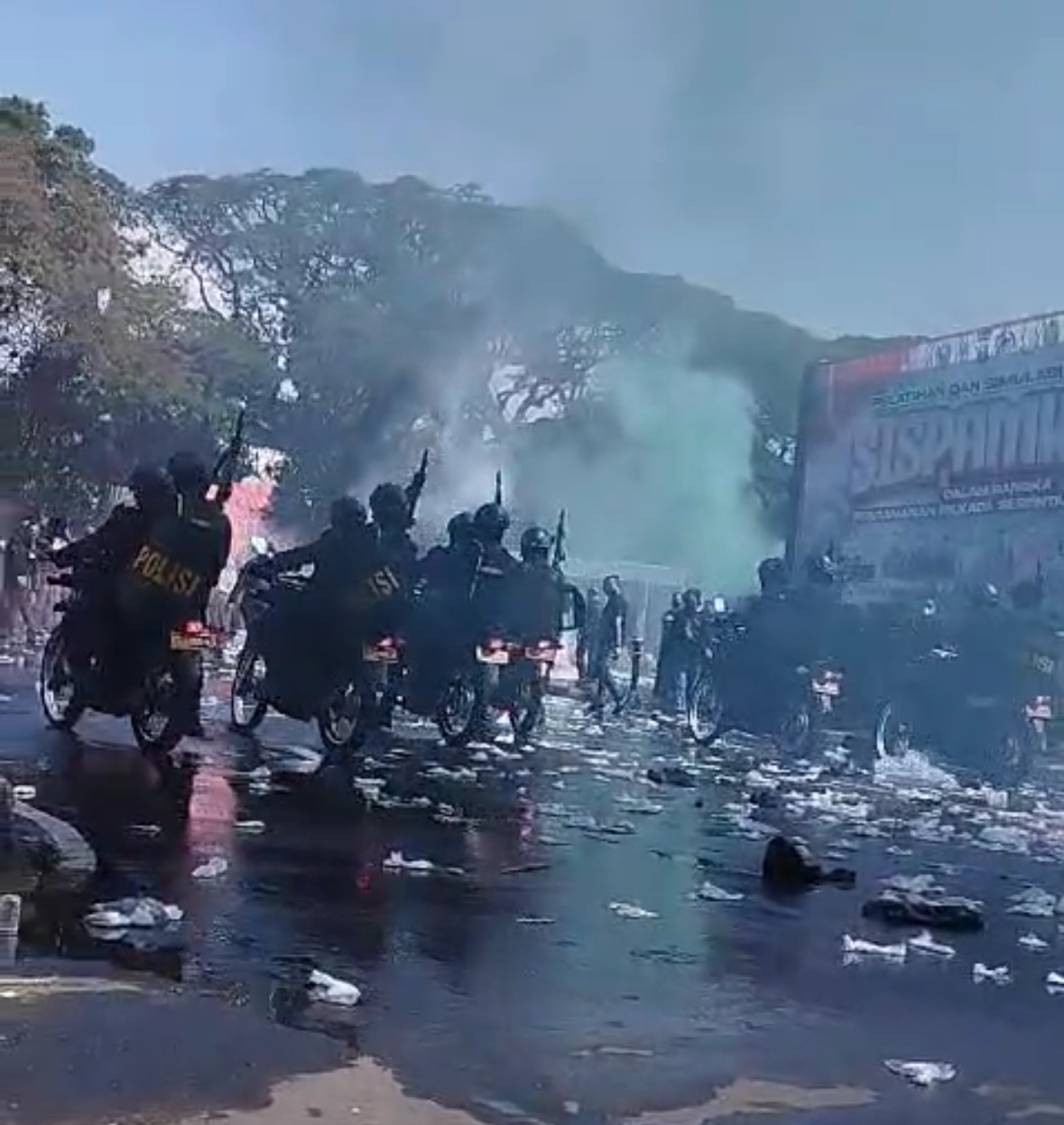 Petugas Gabungan di Kota Malang Gelar Simulasi Pengamanan Pilkada 2024 ...